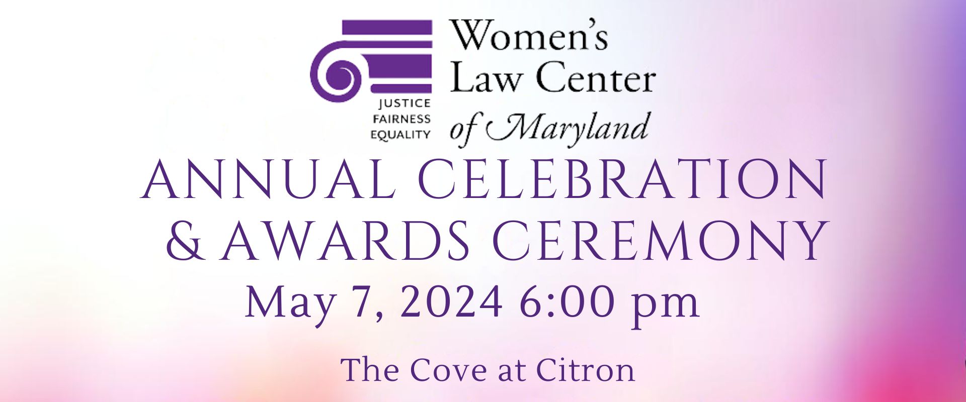 The Women's Law Center of Maryland Annual Awards | Maryland State Bar ...